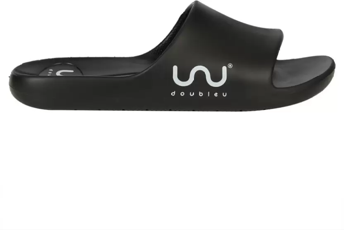 Doubleu Milano Men's Slides BLACK – Al-Ikhsan Sports