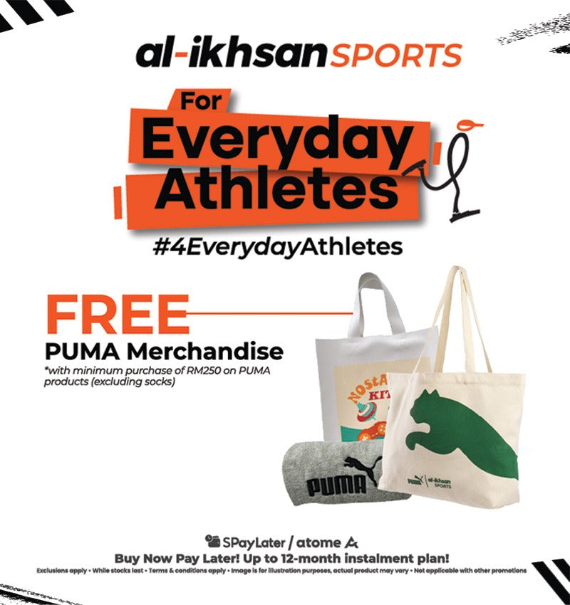 Gift with Purchase PUMA Promo! – Al-Ikhsan Sports