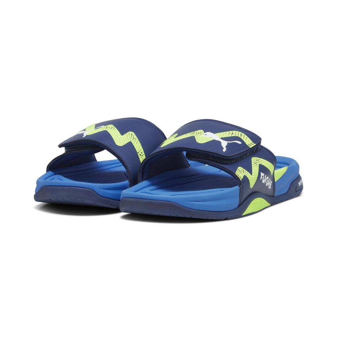 Puma Dream Nitro Future Men's Slides BLUE – Al-Ikhsan Sports