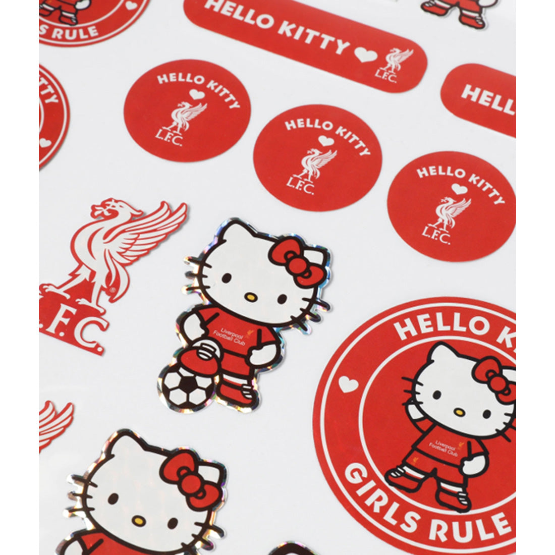 LFC HELLO KITTY STICKER SET RED – Al-Ikhsan Sports