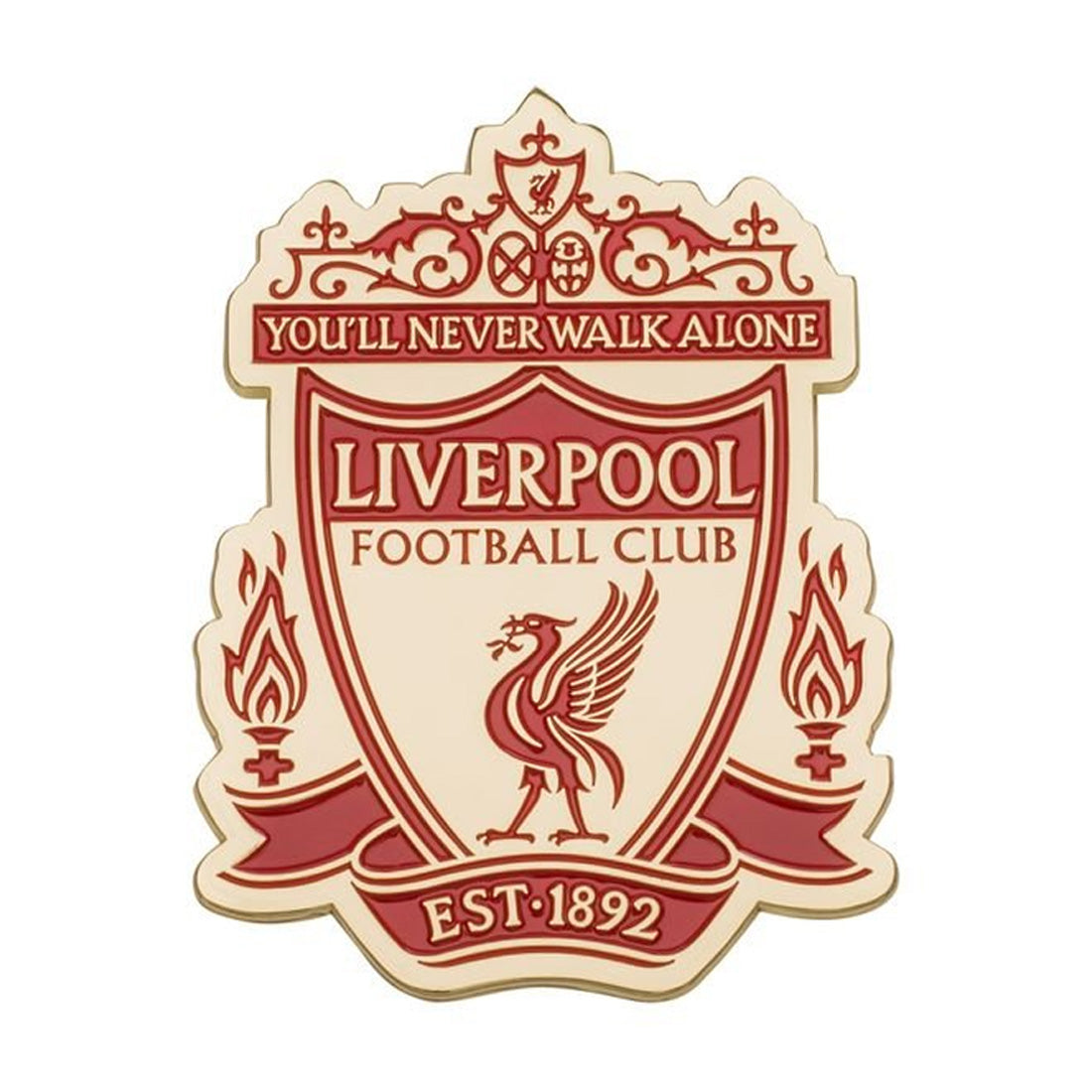 LFC CREST MAGNET RED – Al-Ikhsan Sports